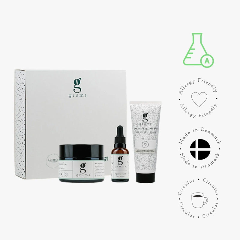 grums - the facial box - unisex ansigtspleje – Kun Det Bedste - LMG Aps